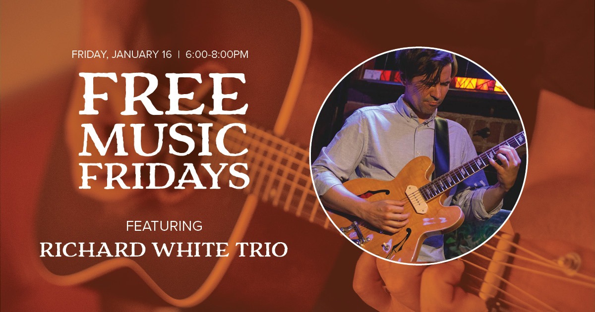 Jan 16 - Richard White Trio - Bent Ridge Winery