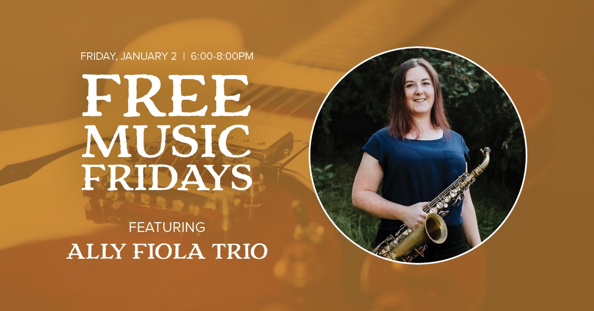 Jan 2 - Ally Fiola Trio - Bent Ridge Winery