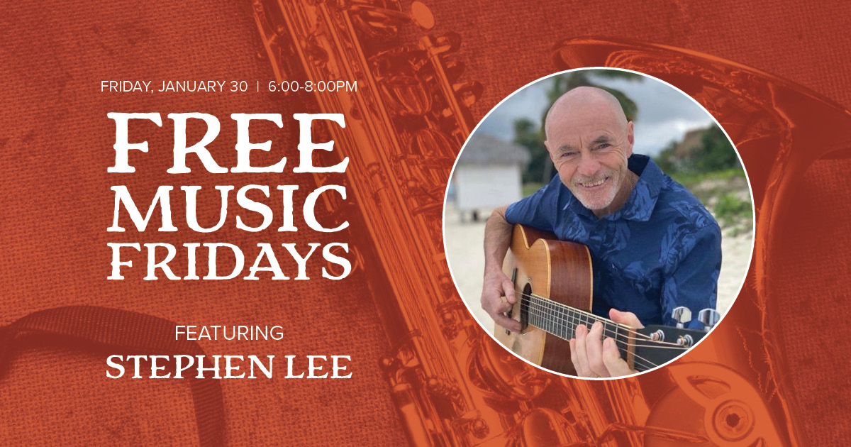 Jan 30 - Stephen Lee - Bent Ridge Winery